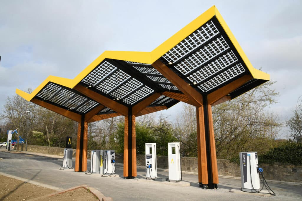 Fastned EV Charging Station - I&H Brown