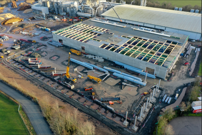 Construction Continues on Major Timber Processing Plant for Egger at ...